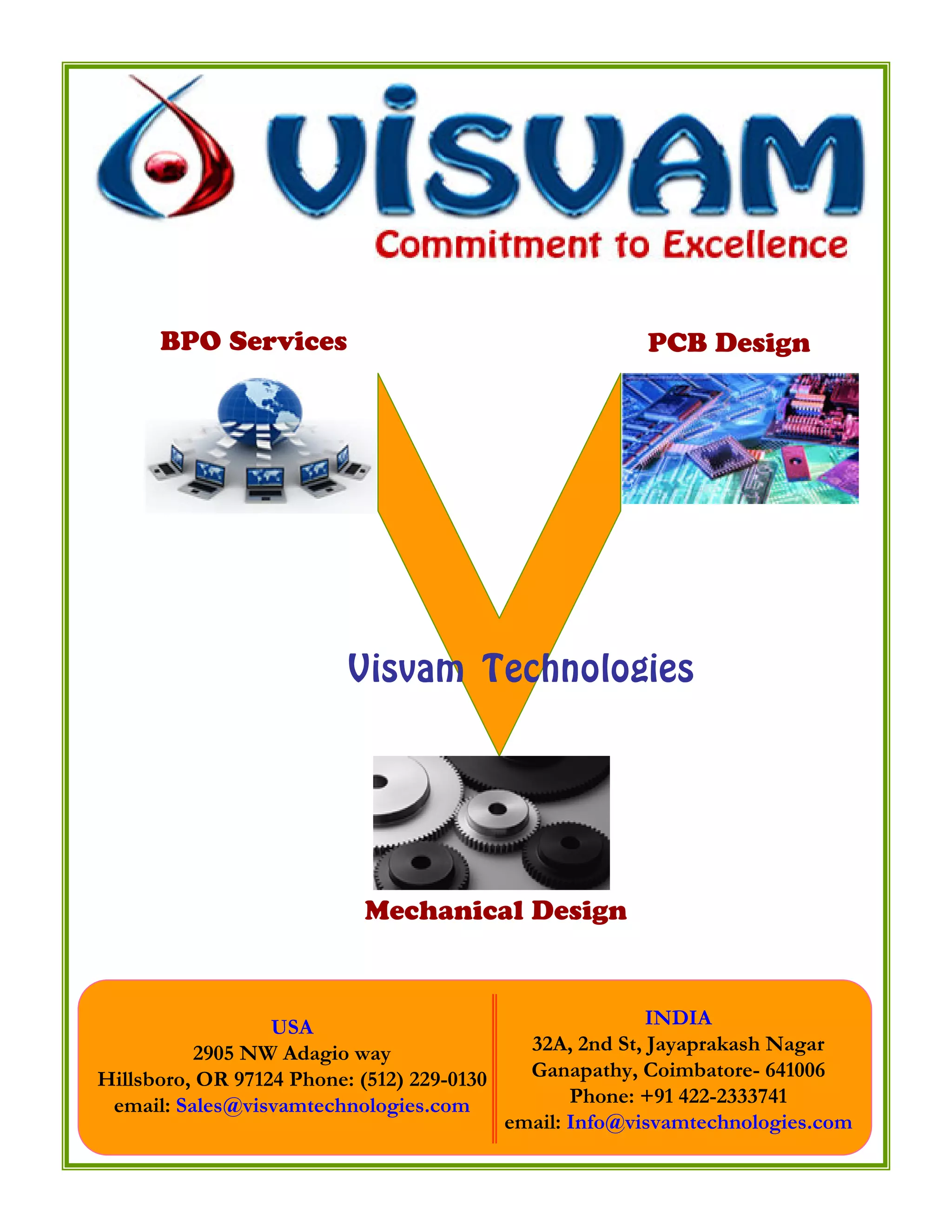 Visvam Technology Profile | PDF