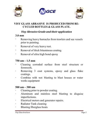 Visy glass abrasives | PDF