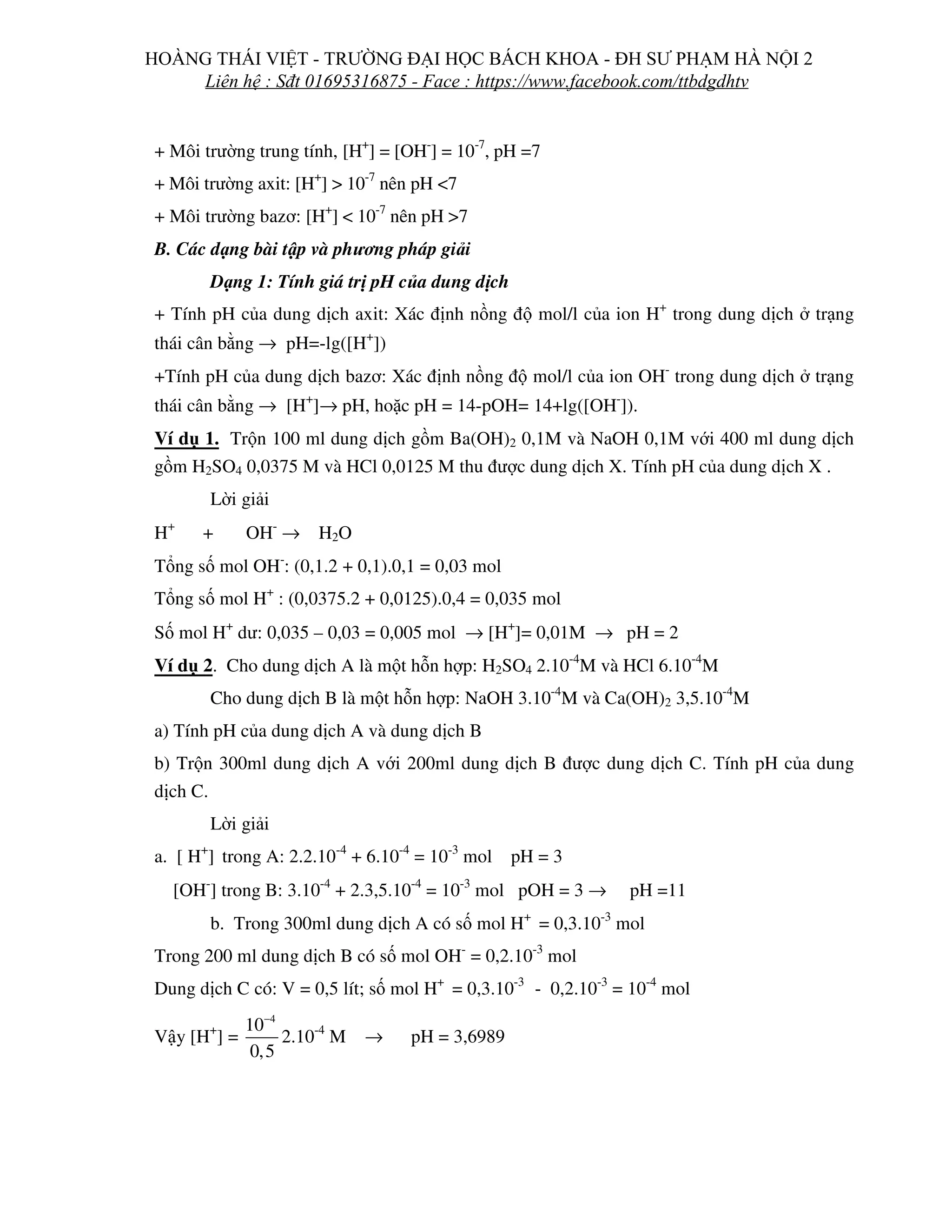 Tổng hợp lý thuyết và bài tập cơ bản nâng cao hóa học 11 | PDF