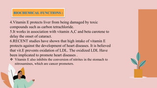 vitamin E | PPT