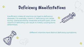 Vitamins and Deficiencies - Yash Damani MBBS | PDF | Chemistry | Science