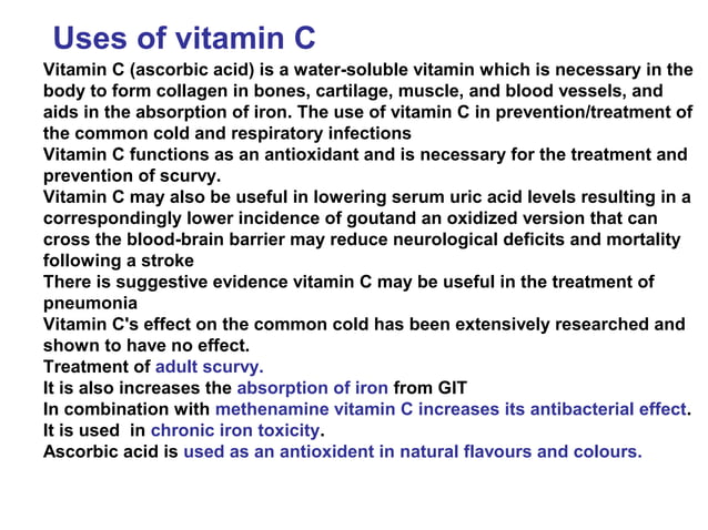 VITAMIN-C [MEDICINAL CHEMISTRY] SOURCE, RECOMMENDED DIETARY ALLOWANCE ...