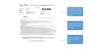 Vit slot-booking-demo-2018 | PPT