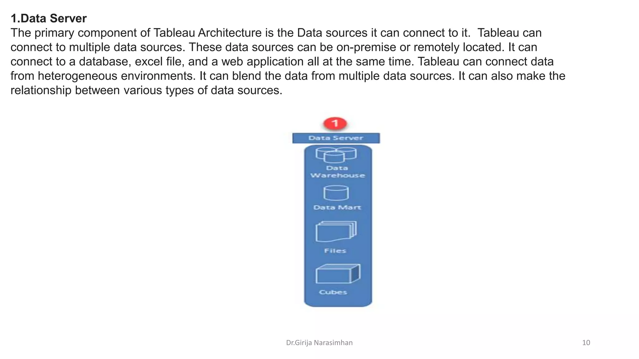 Visualization using Tableau | PPTX