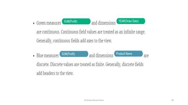 Visualization using Tableau | PPTX