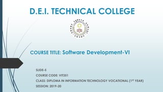 VIT351 Software Development VI Unit5 | PDF | Operating Systems ...