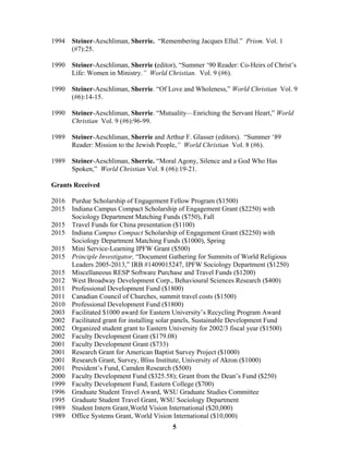 Vita sherrie steiner | PDF