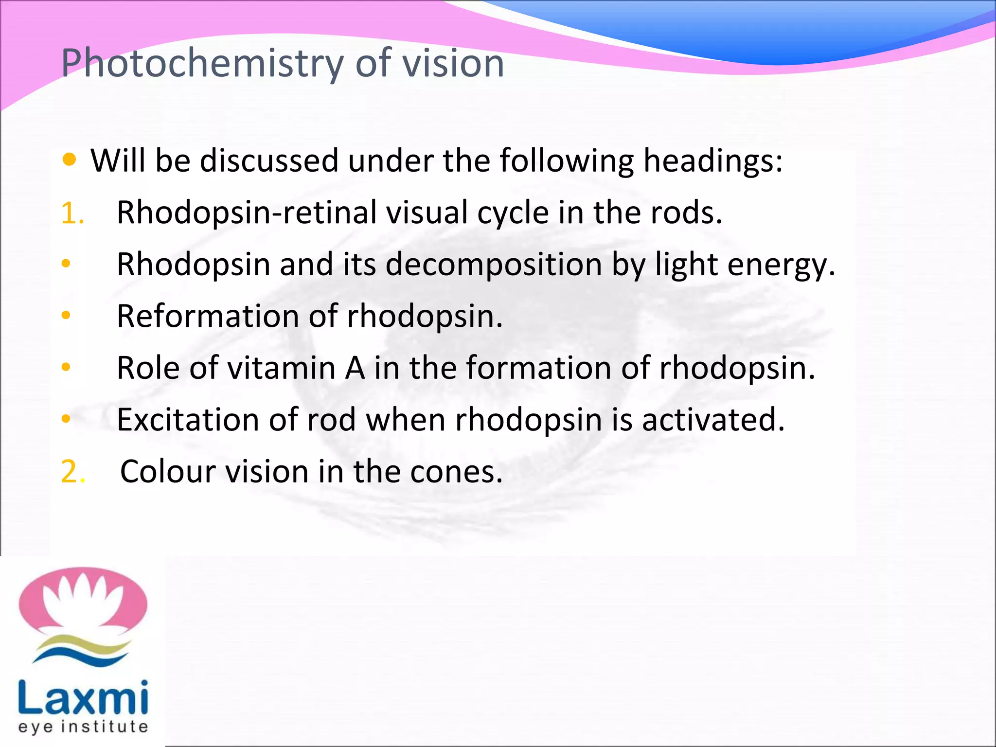 VITAMIN A & VISUAL CYCLE | PPTX