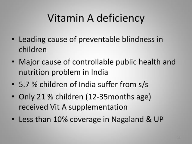 Vit a and vit a deficiency disorders | PPTX | Eye and Vision Conditions ...