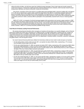 Vita Coco S1 Filing in Advance of IPO | PDF