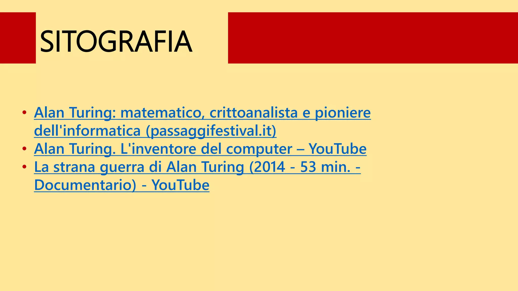 vita di Alan Turing - Volpe.pptx