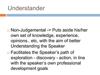 Non-judgmental Communication for Researcher Development | PPTX