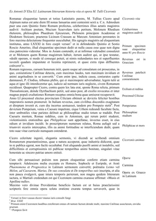 Vita et opera M. Tulli Ciceronis latina tantum | PDF