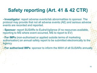 Vitafoods eu clinical trials regulation | PPTX