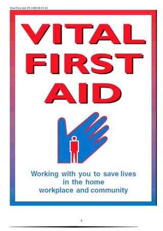 Vital first-aid-first-aid-book-2015 | PDF