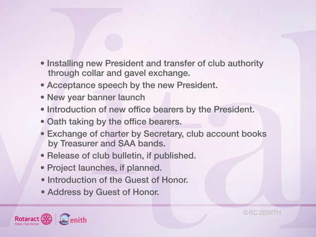 Vital installation ceremony ppt - 17-18 | PDF | Prom | Personal ...