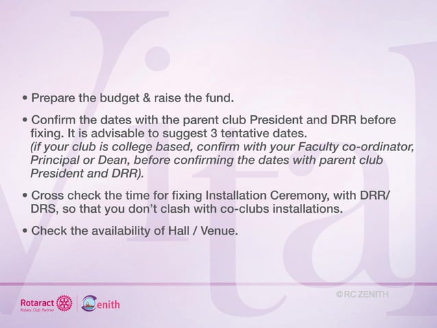 Vital installation ceremony ppt - 17-18 | PDF | Prom | Personal ...