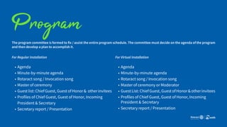 Vital - An Orientation PPT on 'How to conduct Installation Ceremony' | PDF