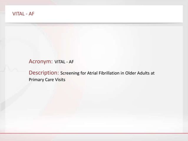 Vital AF | PPTX