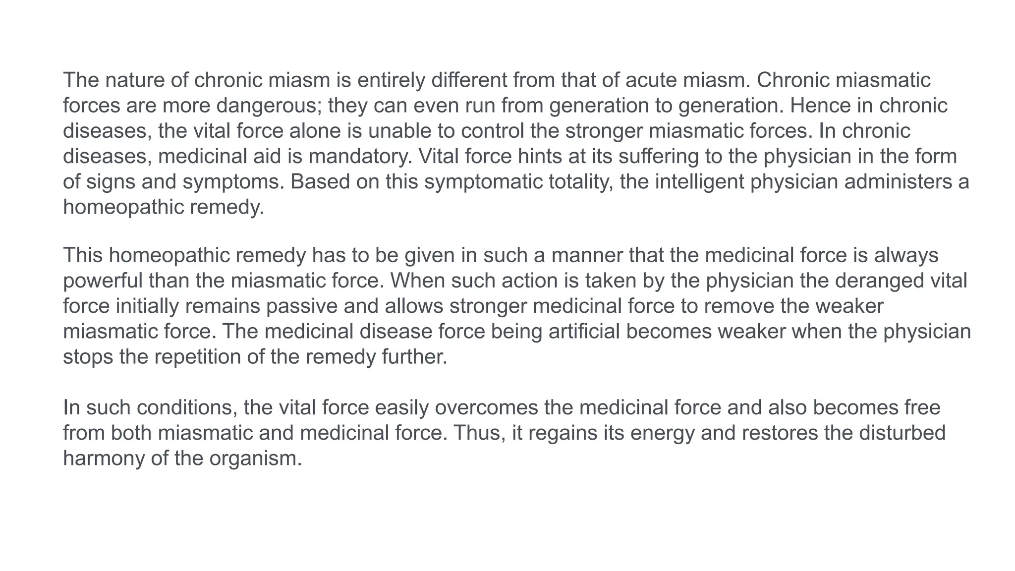 vital force.pptx homeopathy organon of medicine | PPTX