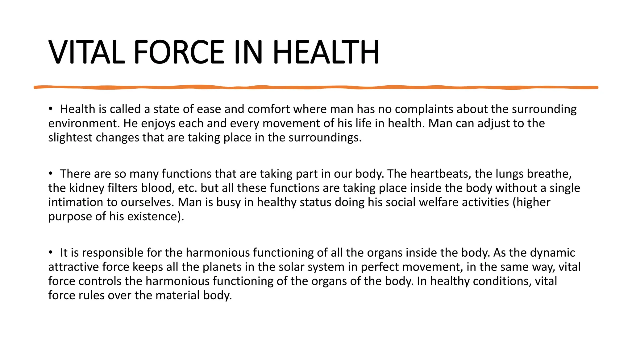 vital force.pptx homeopathy organon of medicine | PPTX