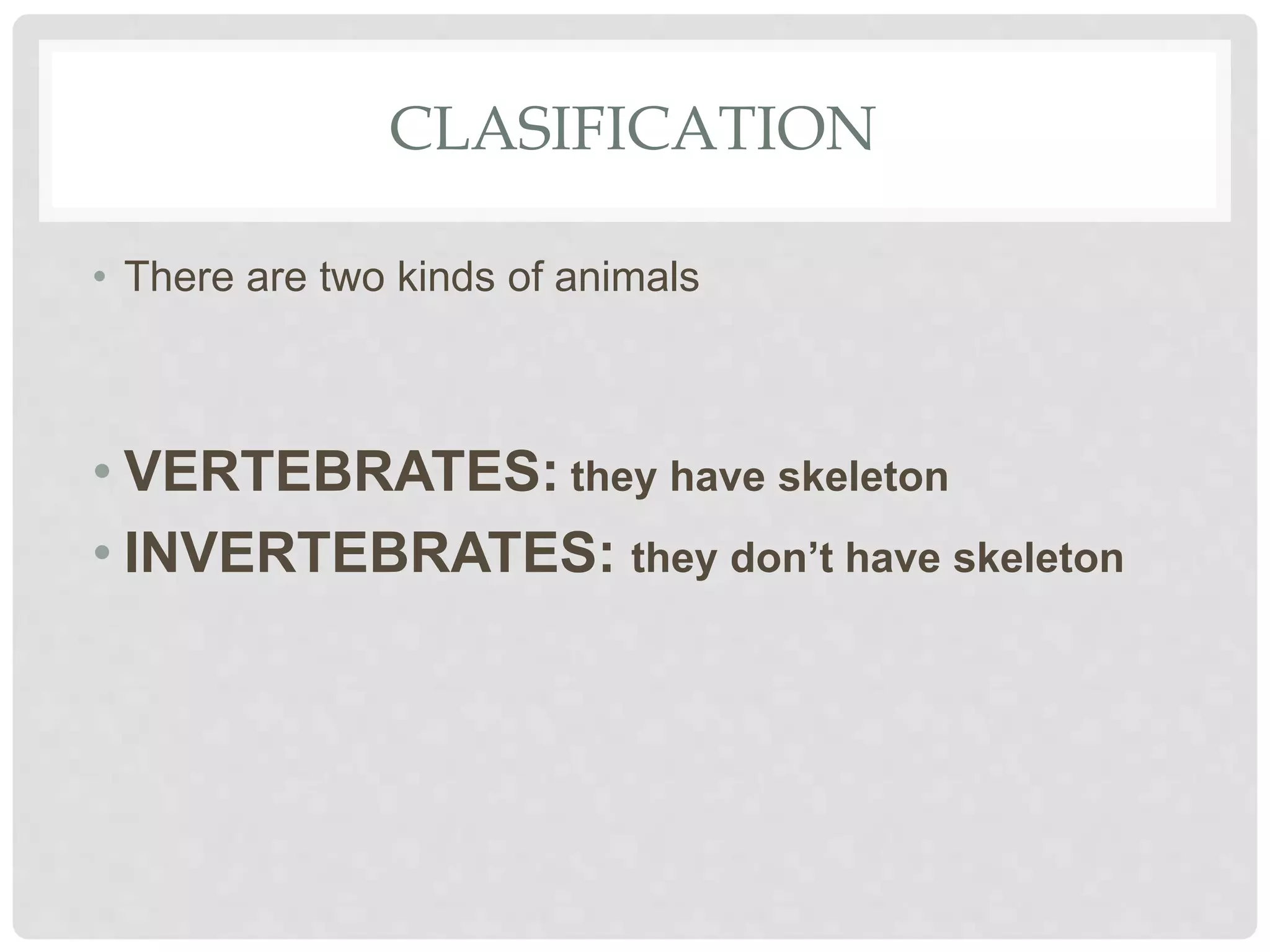Vital functions and vertebrate animals 3rd primary | PPT