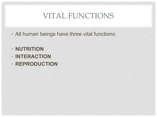 Vital functions and vertebrate animals 3rd primary | PPT