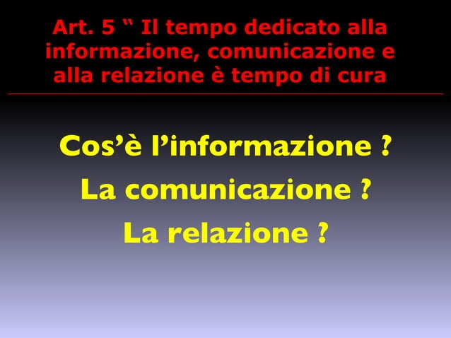 Ettore Vitali - La Carta di Firenze | PPT