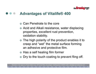 Vitalife Wire Rope Lubricants | PDF