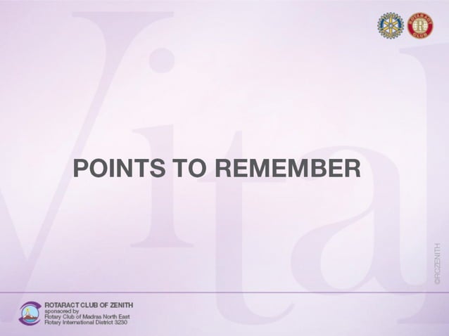 Vital installation ceremony 1314 | PPT