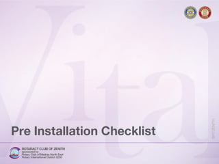 Vital installation ceremony 1314 | PPT