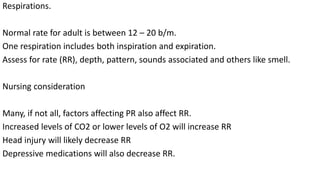 VITAL PARAMETERS (2).pptx for the nursing predentation | PPTX