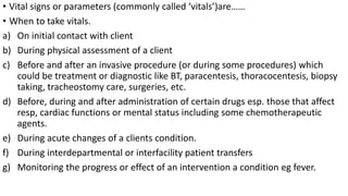 VITAL PARAMETERS (2).pptx for the nursing predentation | PPTX