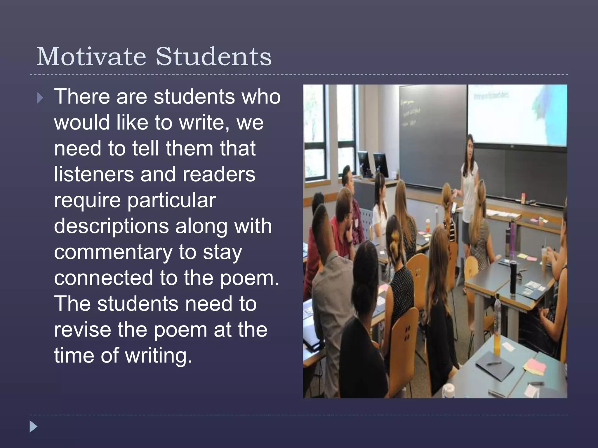 Vital Poem Writing Help for Students | PPT