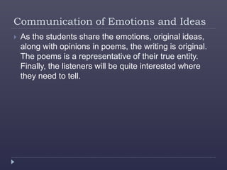 Vital Poem Writing Help for Students | PPT