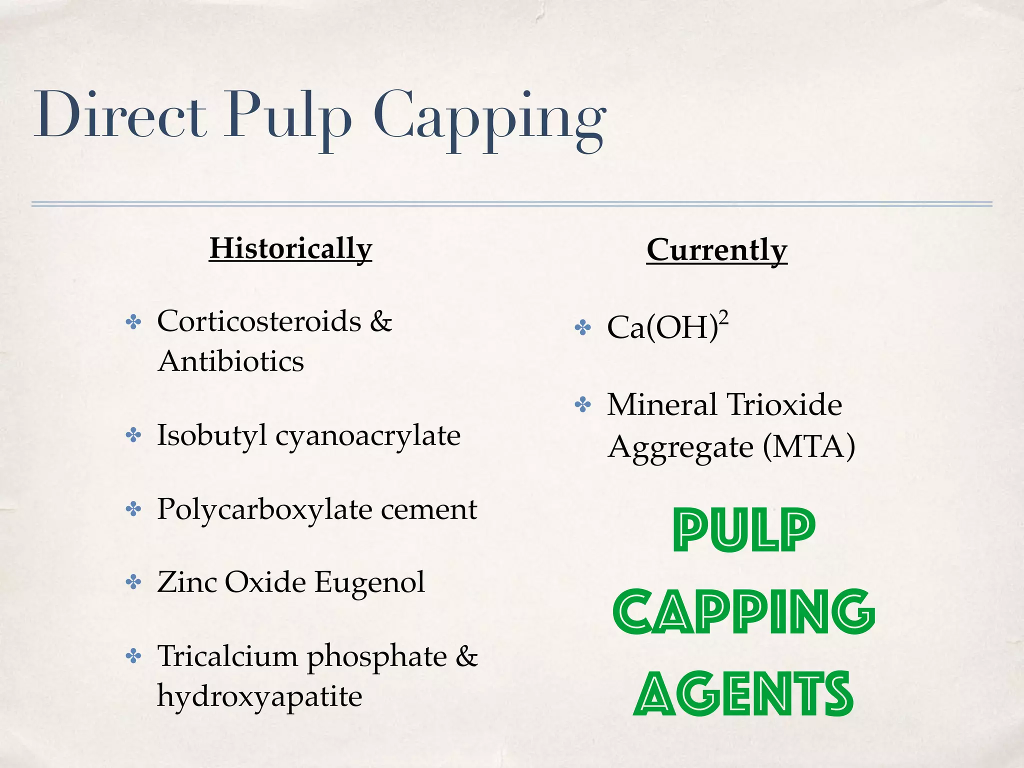 Vital pulp therapy | PDF