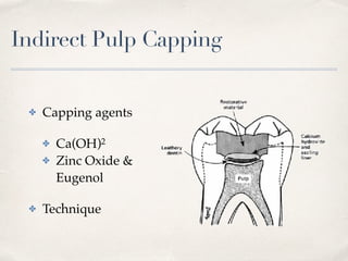 Vital pulp therapy | PDF