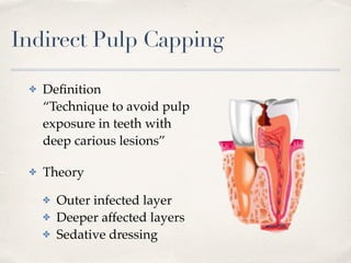 Vital pulp therapy | PPT