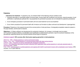Vital pulp therapy | PPT