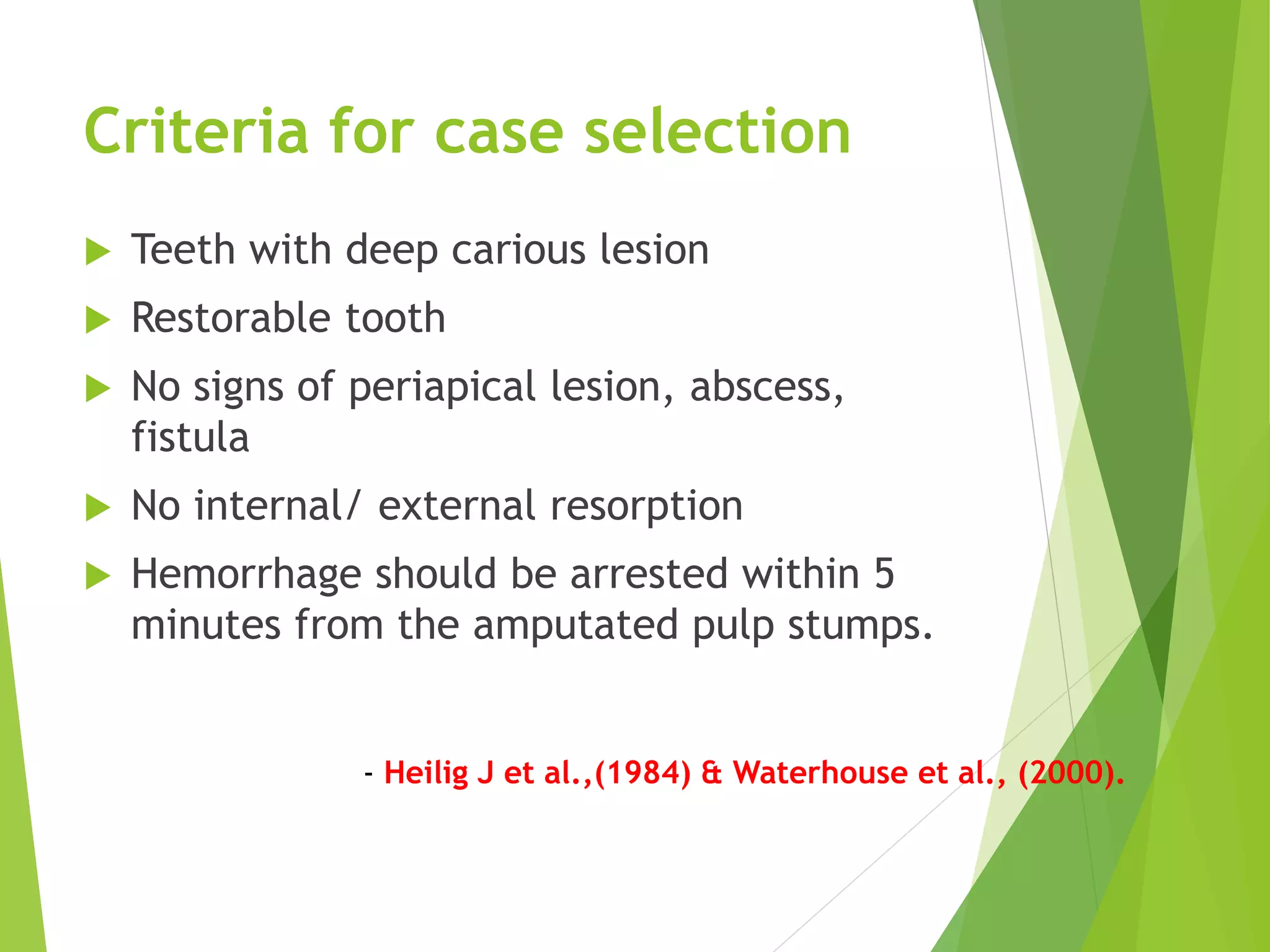 Vital pulp therapy | PPTX