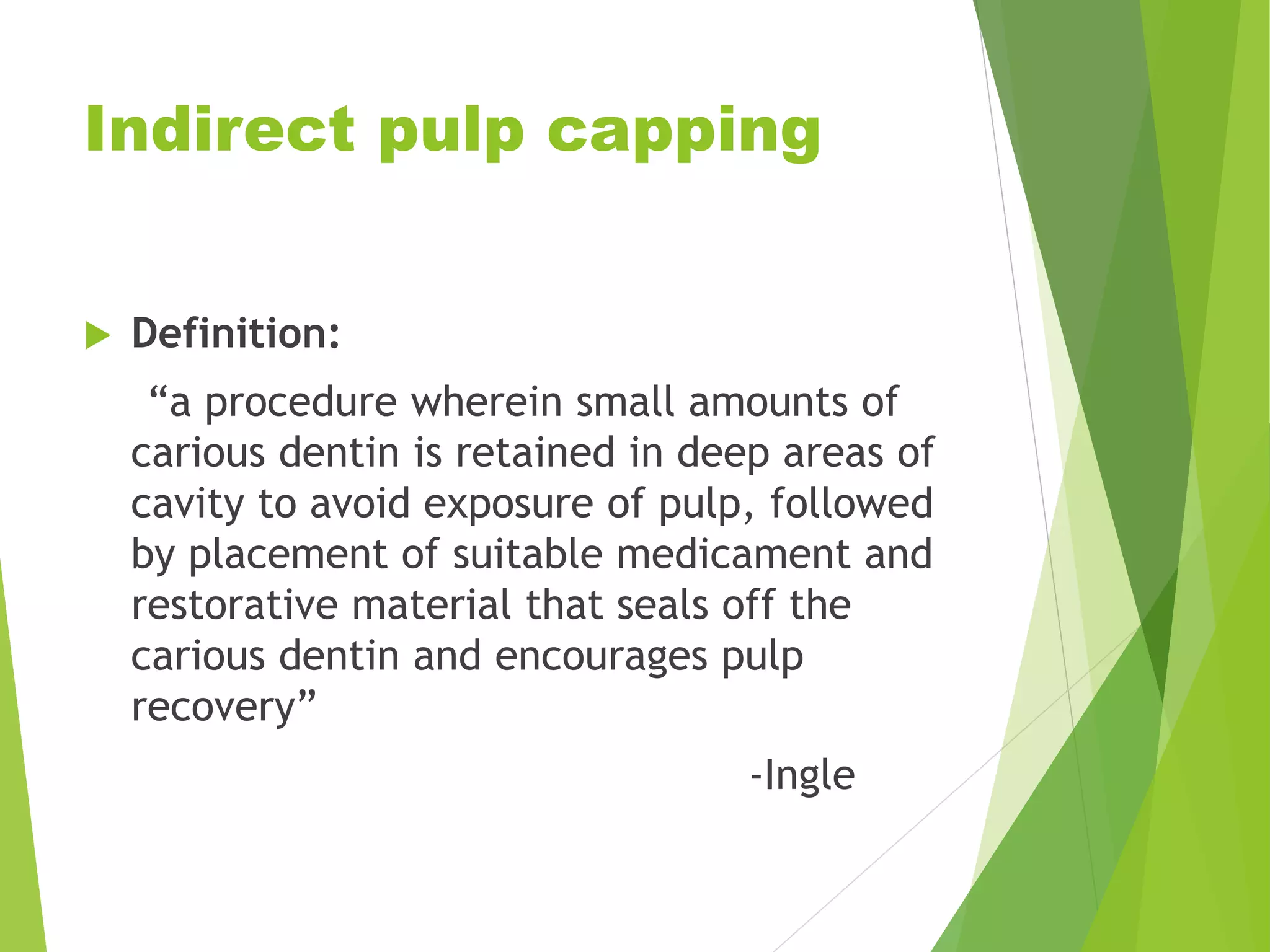 Vital pulp therapy | PPTX