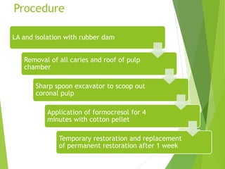 Vital pulp therapy | PPTX