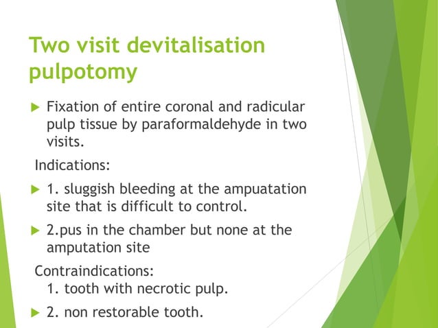 Vital pulp therapy | PPTX | Dental Health | Diseases and Conditions