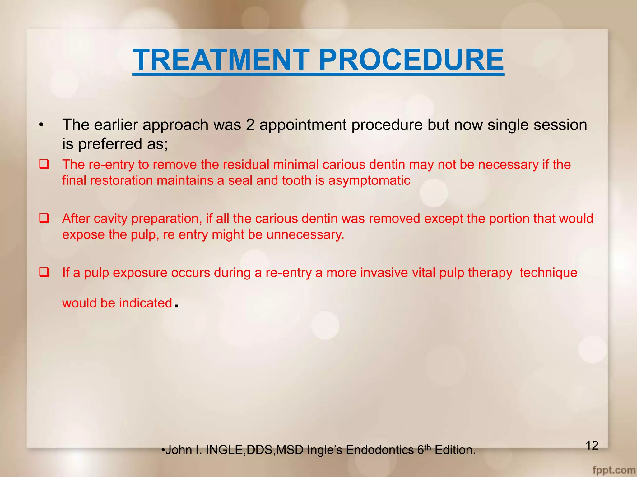 Vital Pulp Therapy | PPT