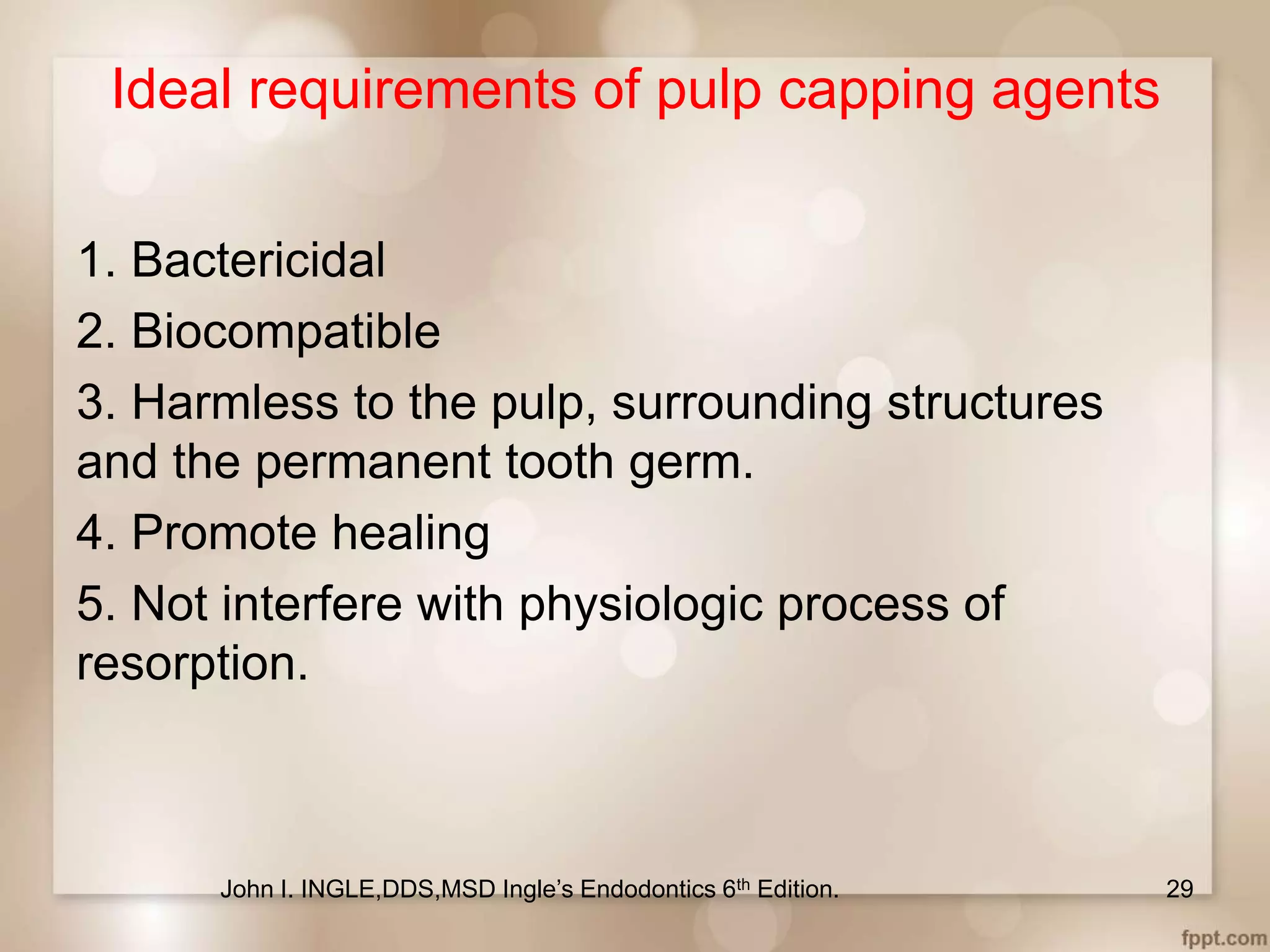 Vital Pulp Therapy | PPT