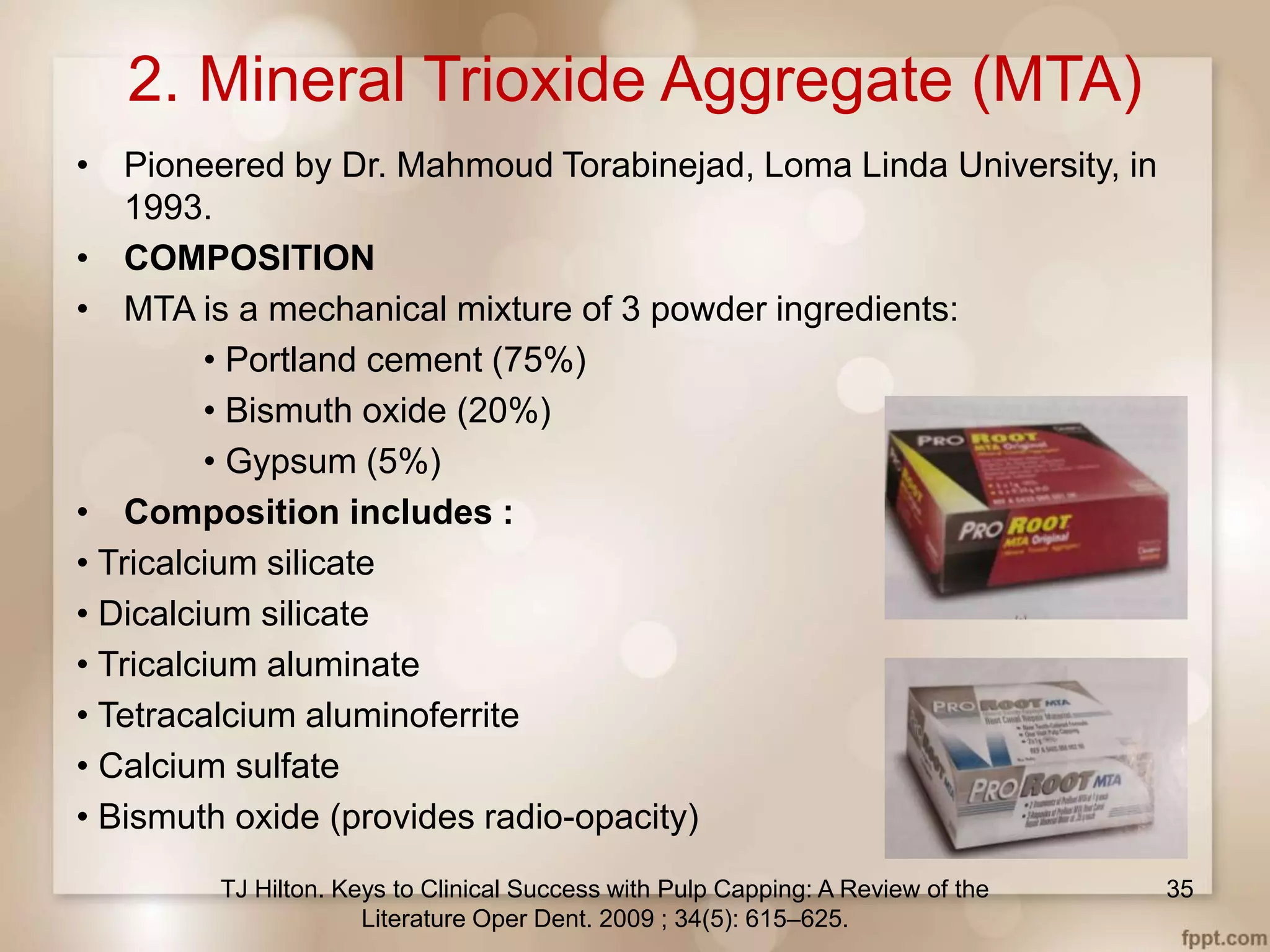 Vital Pulp Therapy | PPT