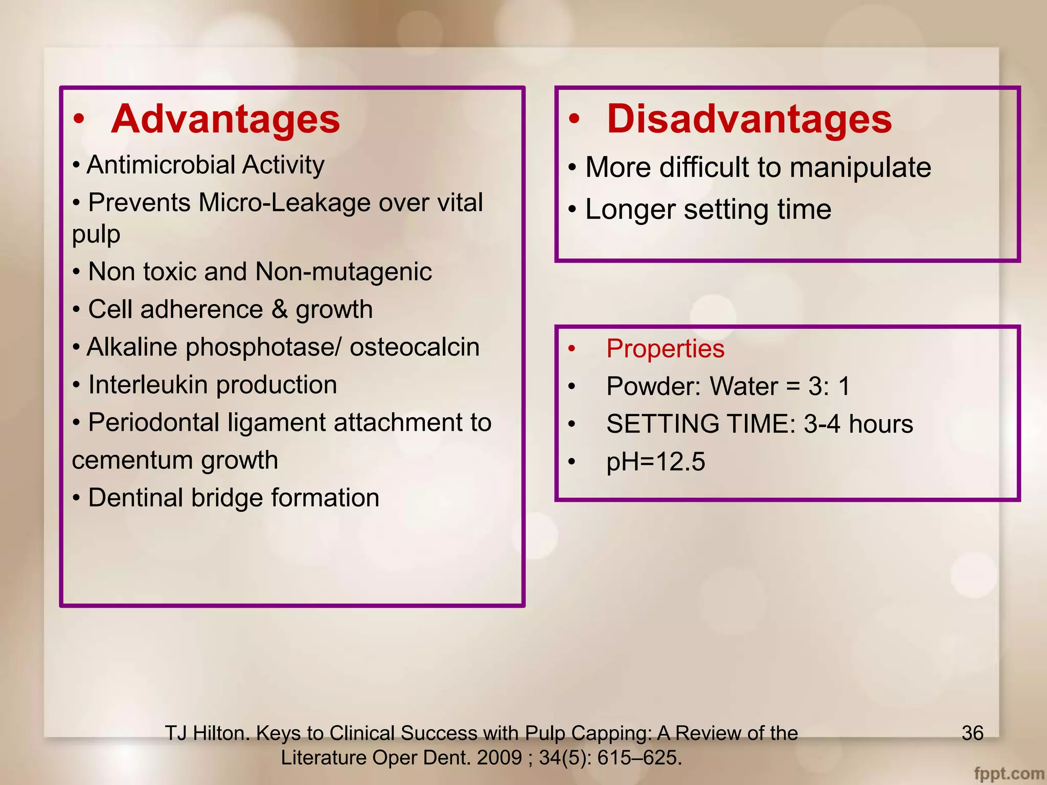 Vital Pulp Therapy | PPT