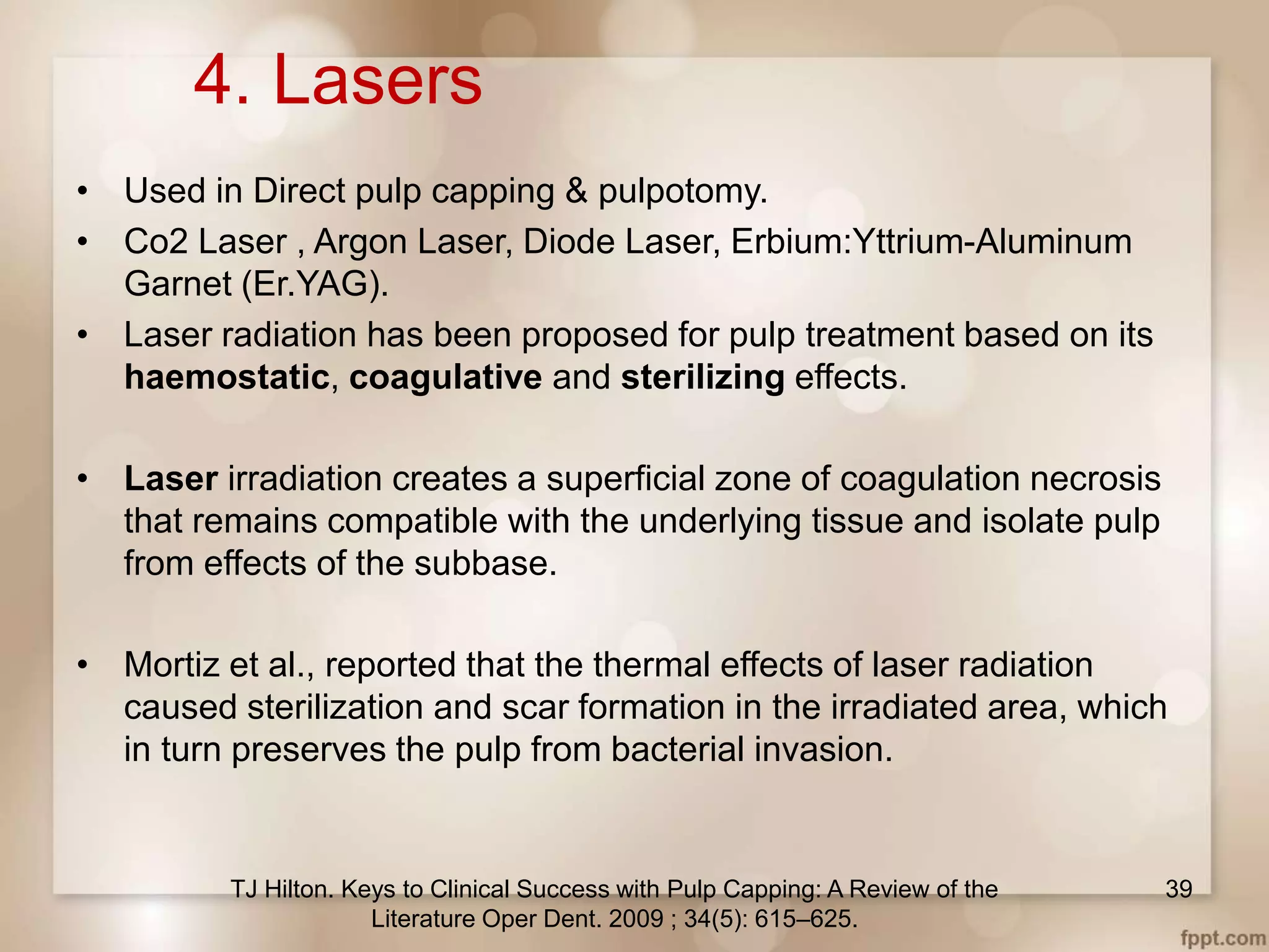 Vital Pulp Therapy | PPT