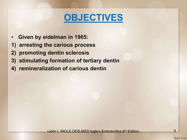 Vital Pulp Therapy | PPT