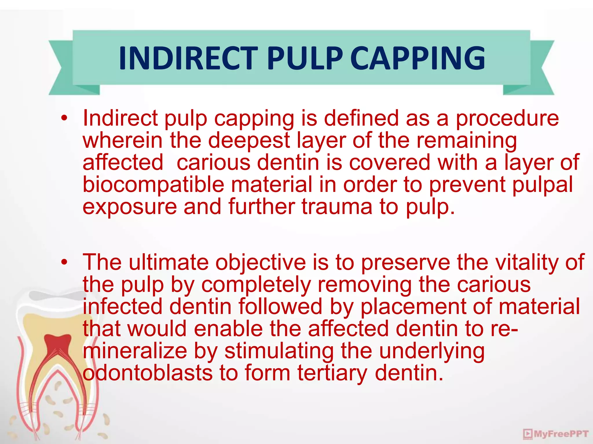 Vital pulp therapy | PPTX